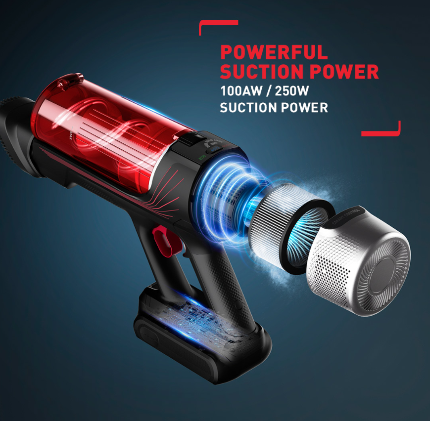 Tefal X-Force TY2079 Flex 9.60 HandStick Vacuum Cleaner Animal Care ...