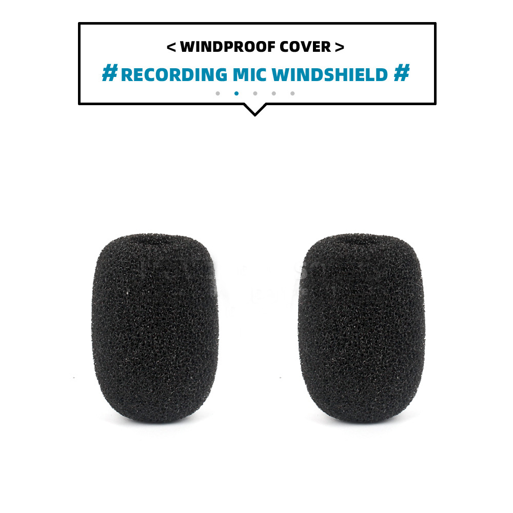 Microphone Sponge Cover (High Quality) Microphone Cover For Clip ...