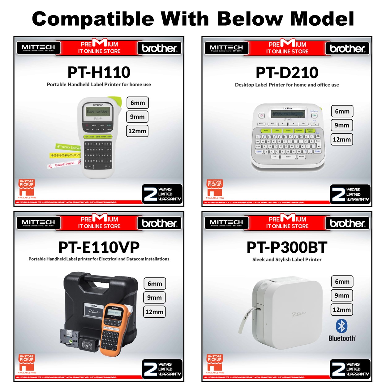 Brother Original Genuine AD‑24ES‑01 SGP 9 V DC ~1.6 A AC Power Adapter ...