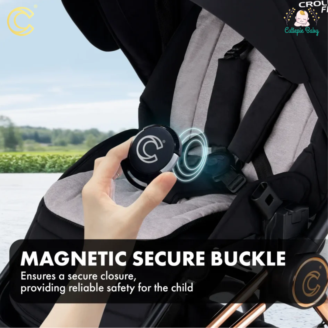 Crolla Flexxi Two Way Facing Stroller - Metallic Gold (Birth to 22kg ...
