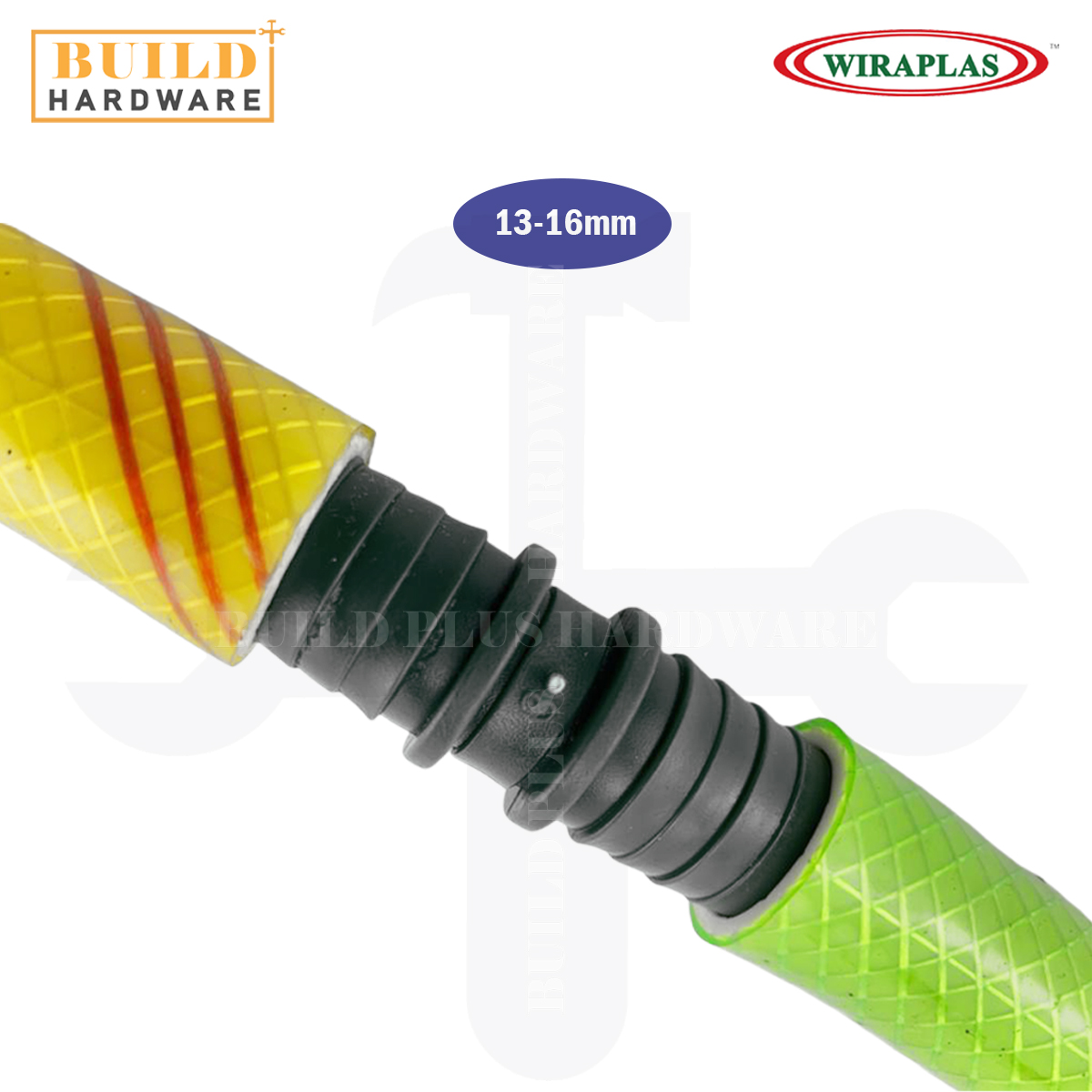 WIRAPLAS 13-16MM / 19-25MM Plastic Garden Hose Joint 2-Way 3-Way Y-Type ...