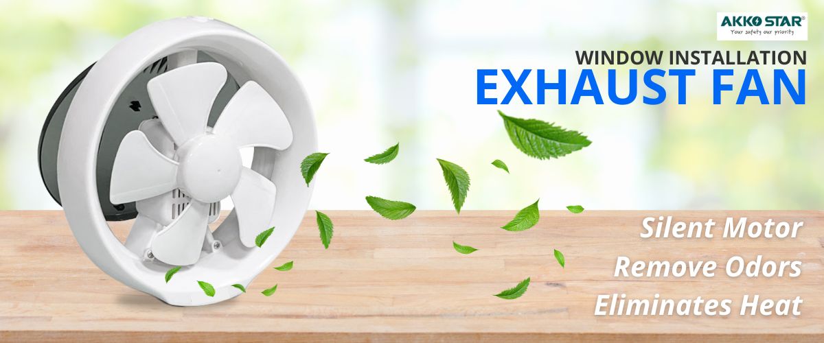 AKKO STAR 6"/8" EXHAUST FAN Wall mounted Circular powerful Window ...