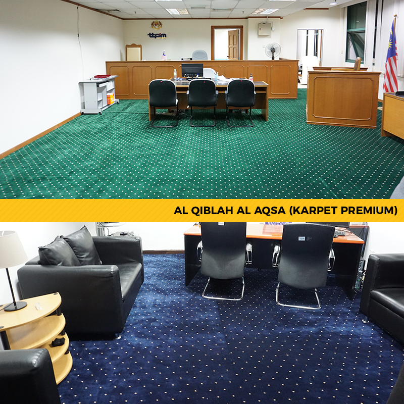Aqsa Karpet Premium Karpet Pejabat Karpet Gulung Karpet Tanpa Saf ...
