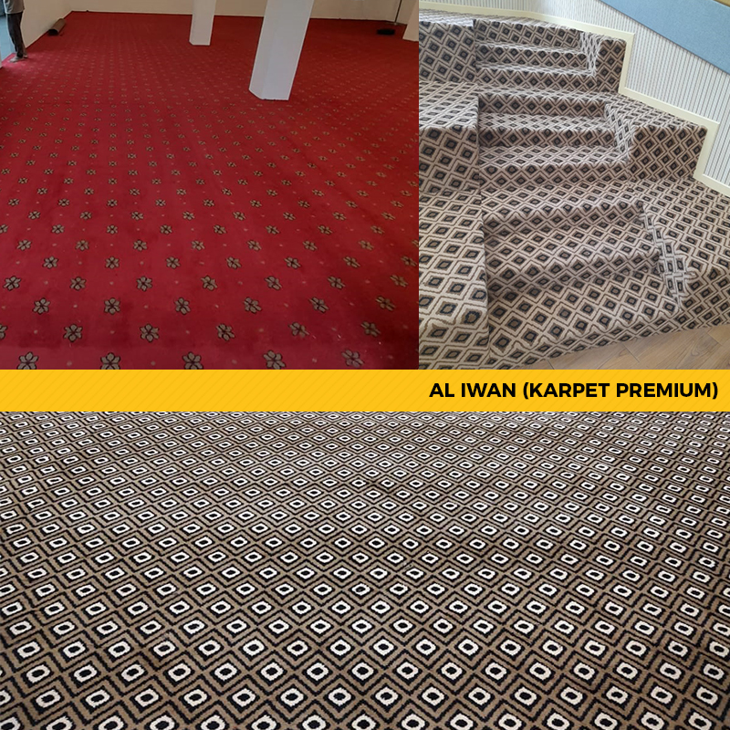 Aqsa Karpet Premium Karpet Pejabat Karpet Gulung Karpet Tanpa Saf ...