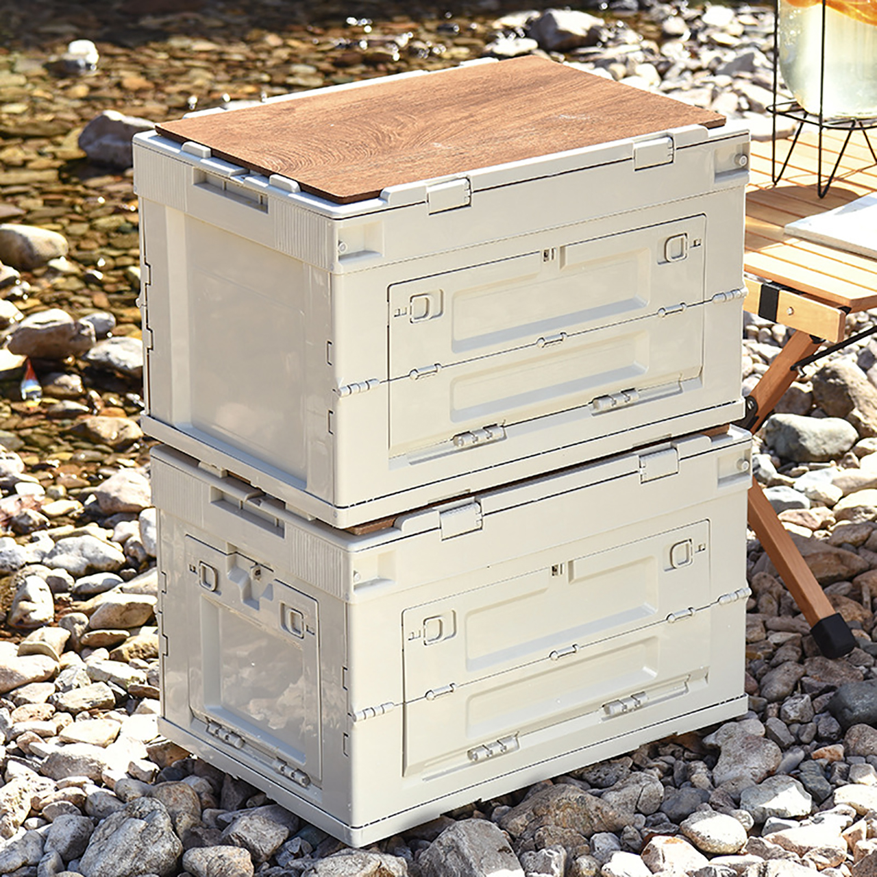 PANDACAMP Camping Box Storage Camping Storage Box Outdoor Storage ...