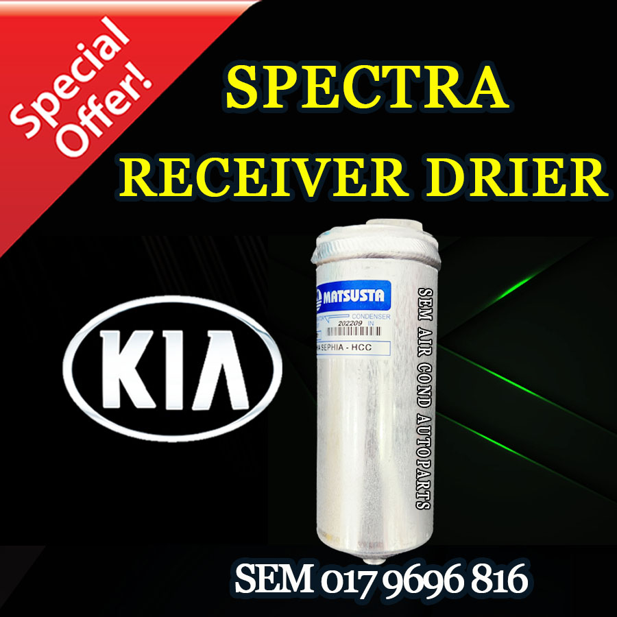 KIA SPECTRA TAIWAN NEW RECEIVER DRIER/ FILTER DRYER (CAR AIRCOND SYSTEM ...