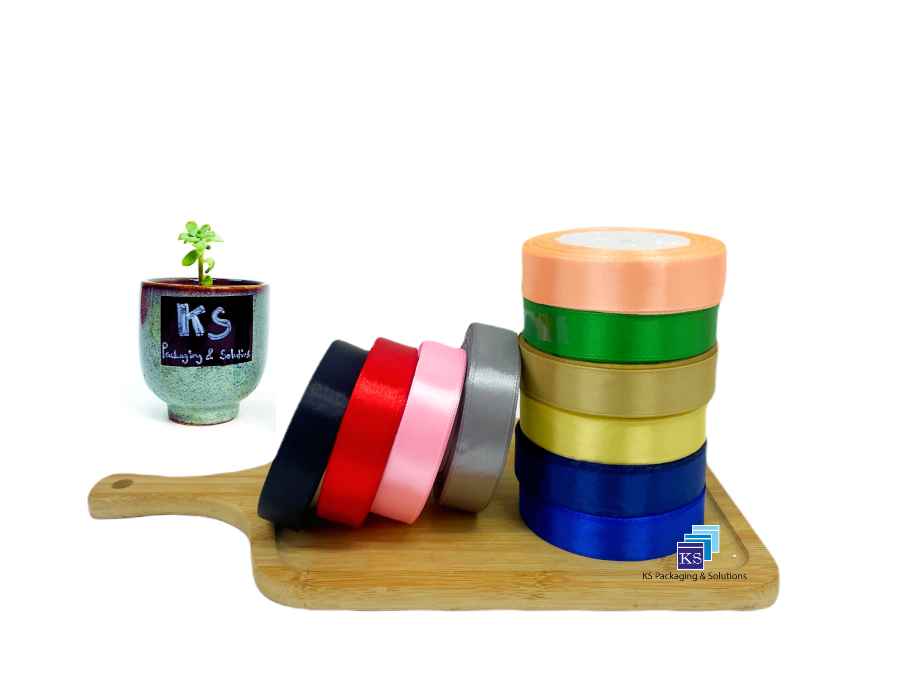 (22M) 2CM Satin Ribbon Riben Reben/Ribben Satin/Gift Flower Bouquet ...