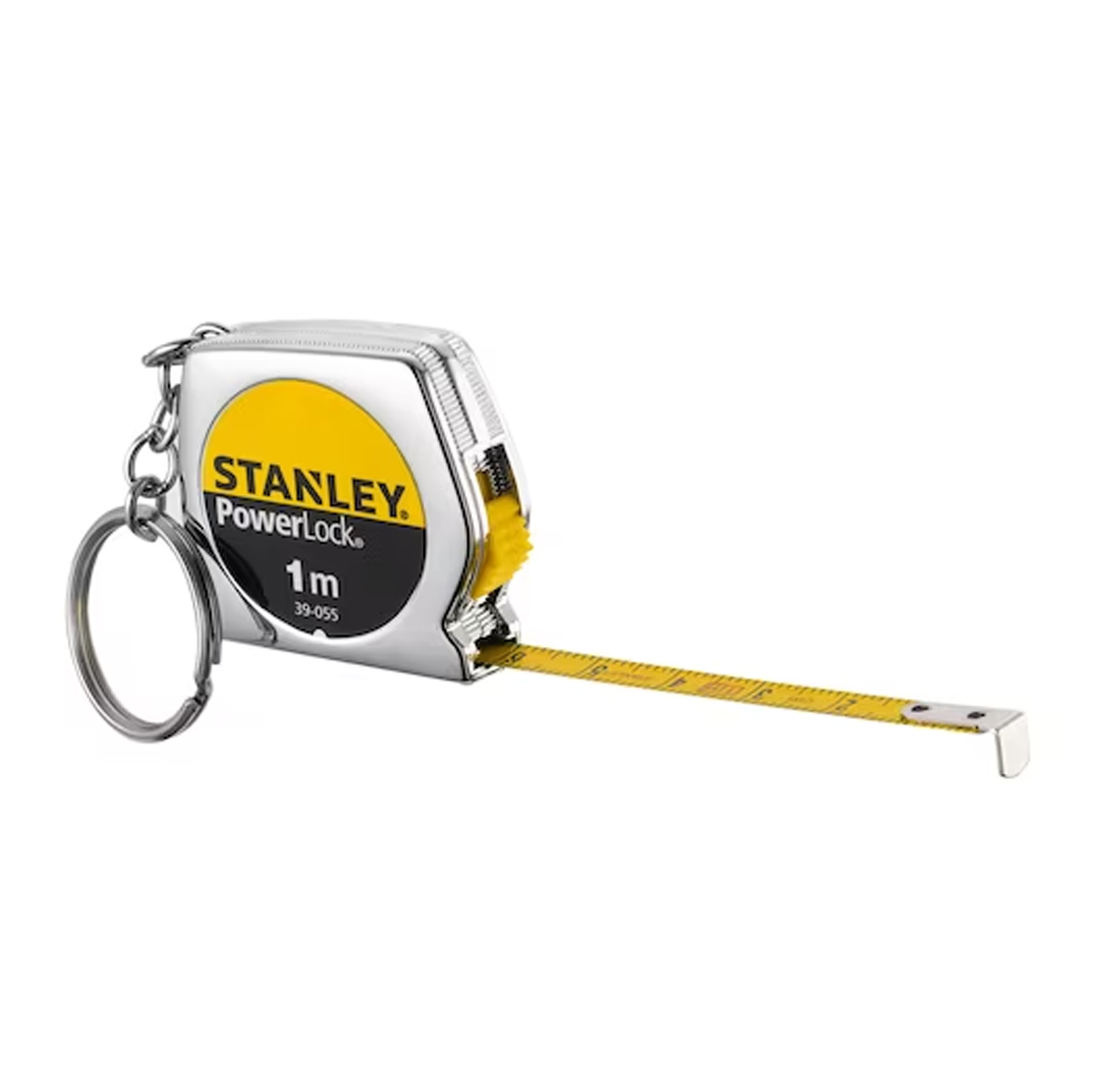 BRANDED 39-055 STANLEY 1m Powerlock KeyCHAIN MEASURING Tape/TALI UKUR ...