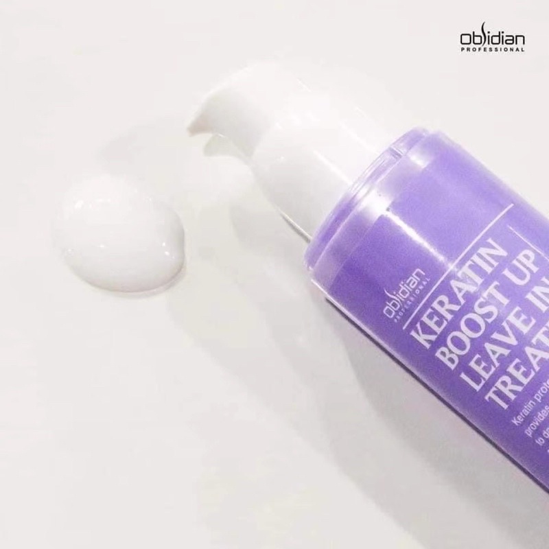 Obsidian KERATIN BOOST UP LEAVE IN TREATMENT Korea treatment 150ml | Shopee Malaysia