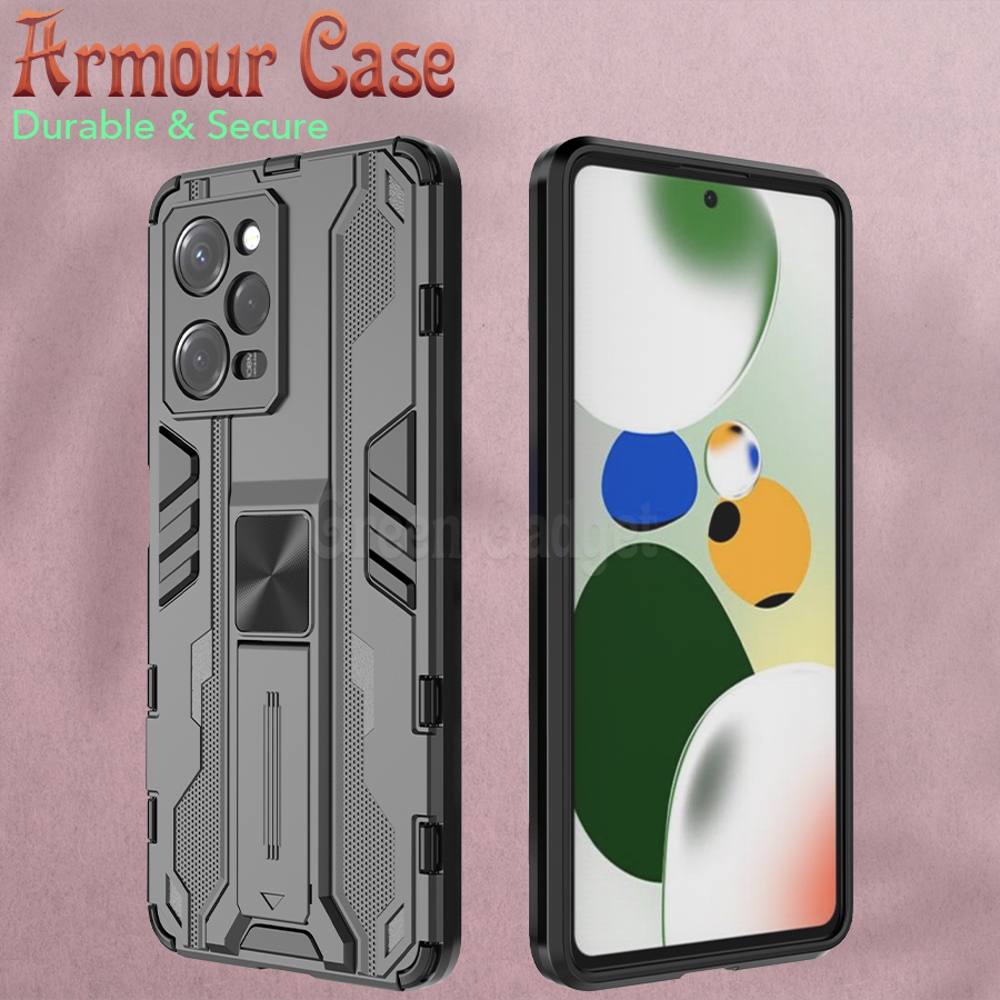 [Green Gadget] Poco X5/X5 Pro 5G Case Armour 360 Full Protection Cover Casing Kes Hard Keras 硬壳 ...