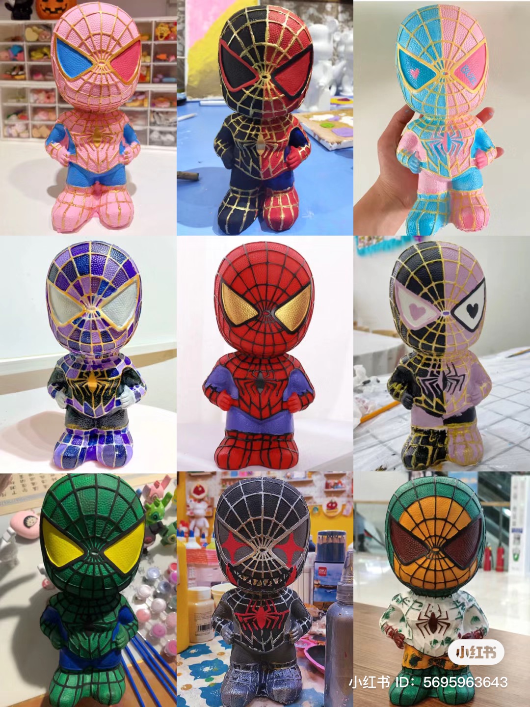 DIY Vinyl Toys 16-24cm Coloring Cartoon Tabung Piggy Bank Birthday ...