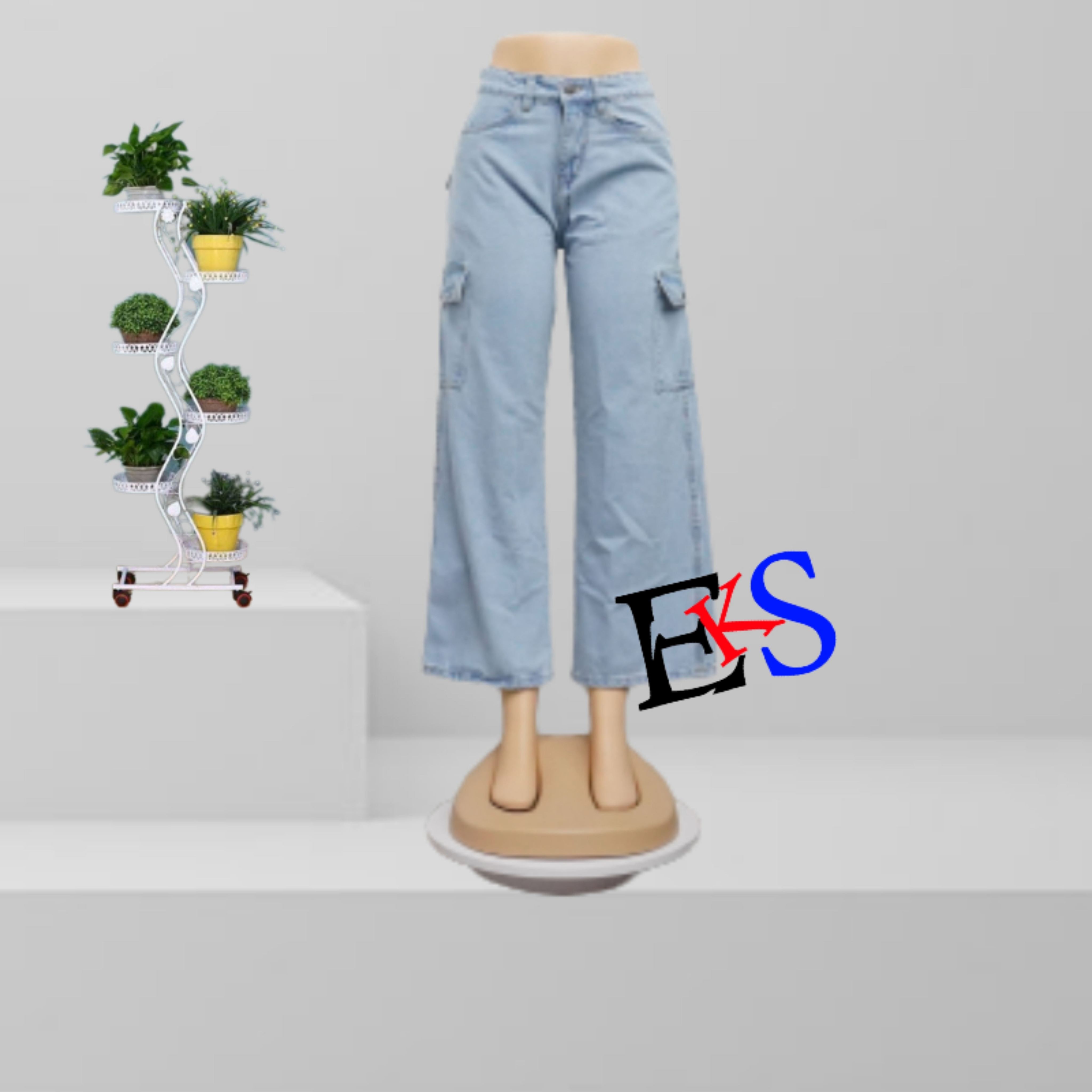 Stretchable premium Cargo Palazzo 26 Sampai 38 Size. | Shopee Malaysia