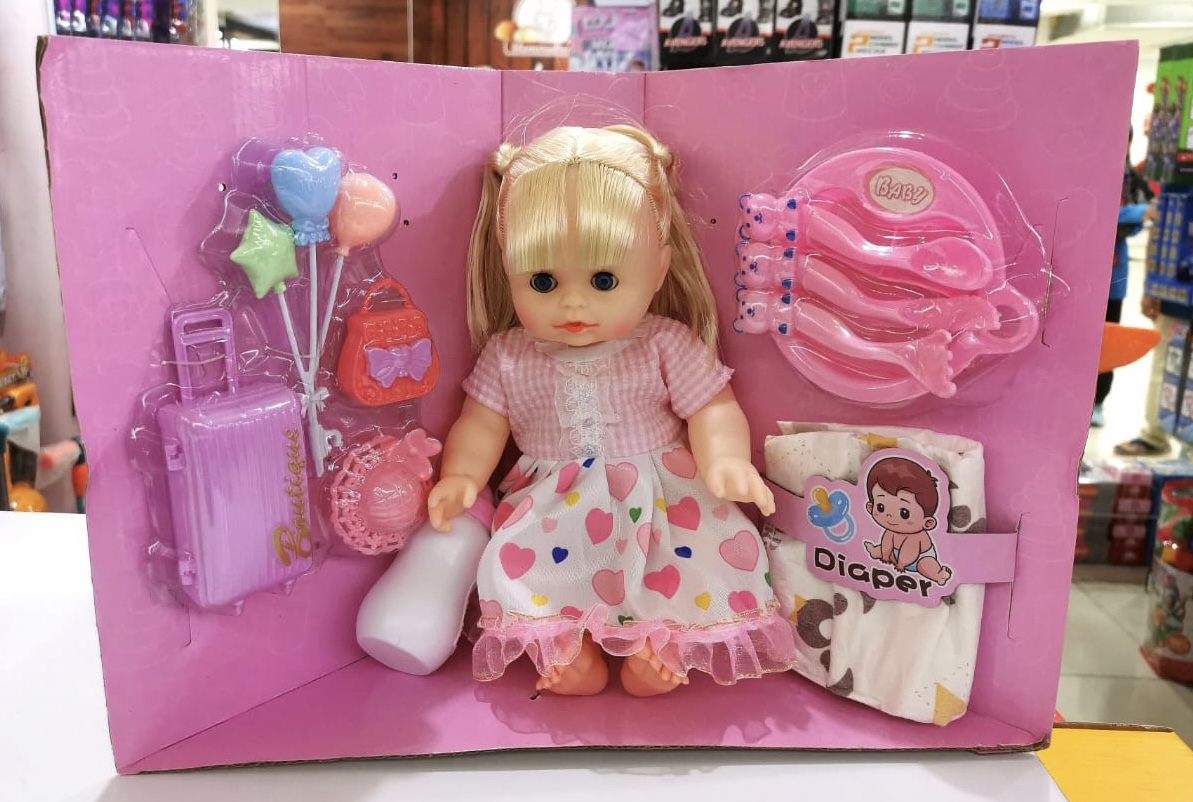 Emily Baby doll Toys ( Enjoy Happy Time ) | Shopee Malaysia
