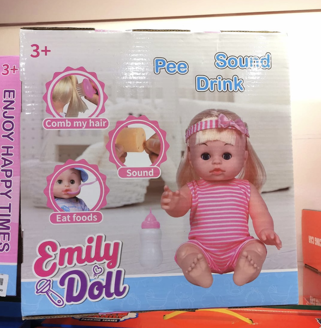 Emily Baby doll Toys ( Enjoy Happy Time ) | Shopee Malaysia
