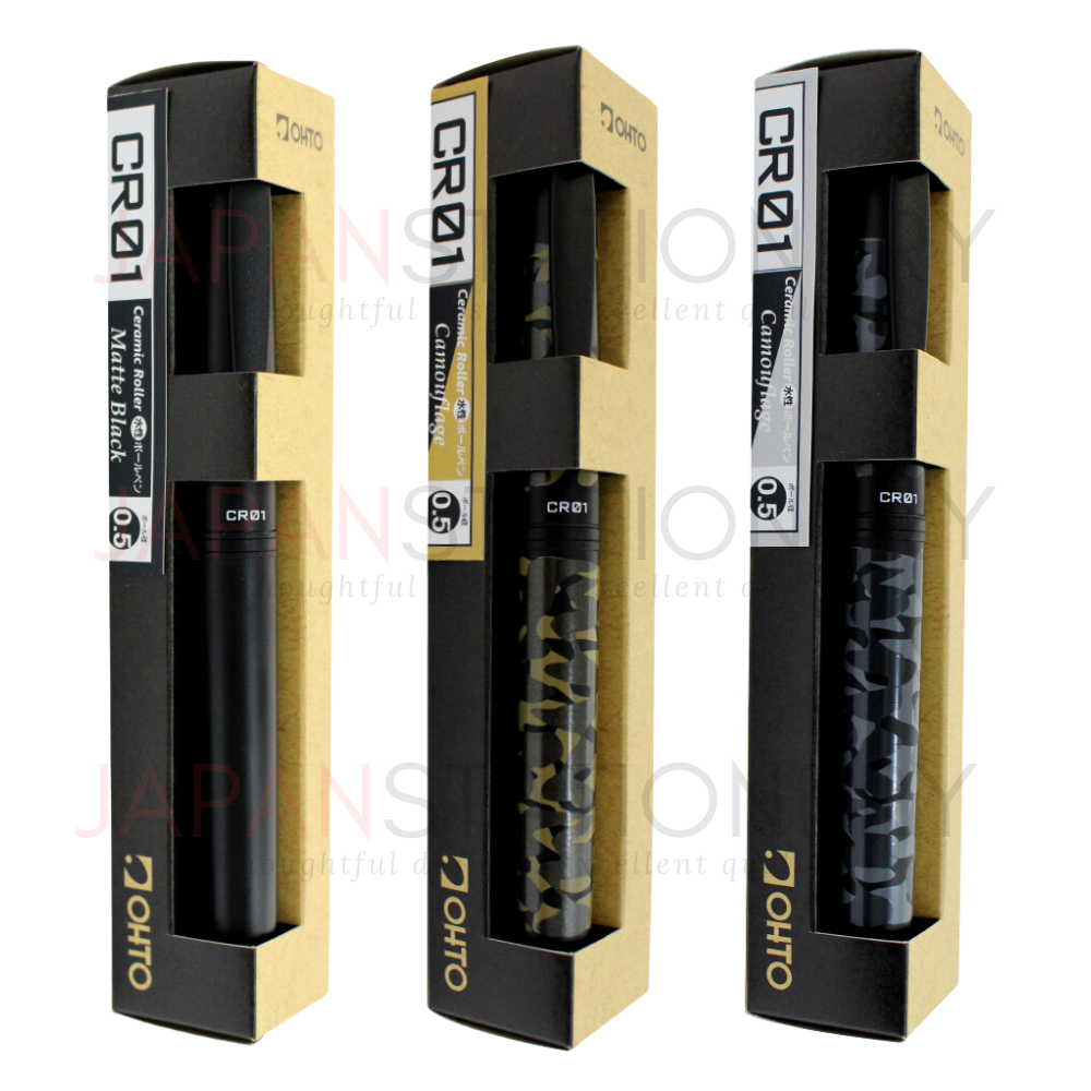 Ohto CR01 Ceramic Roller Pen Japan Signature Business Water Based | Shopee Malaysia