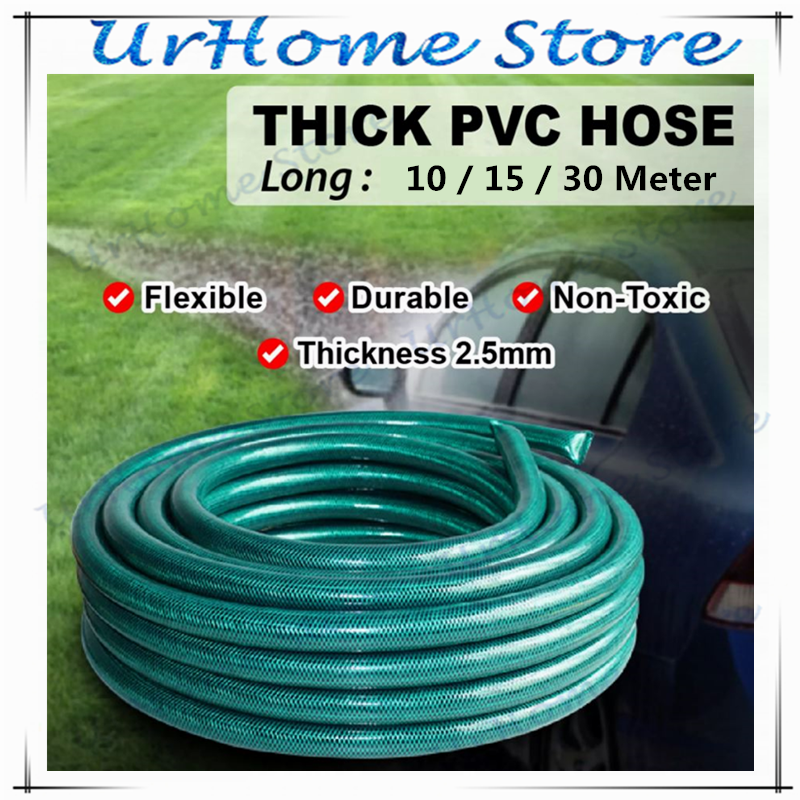 Urhomestore Karyon 30METER x 2.5mm Reinforced PVC Flexible Garden Hose ...