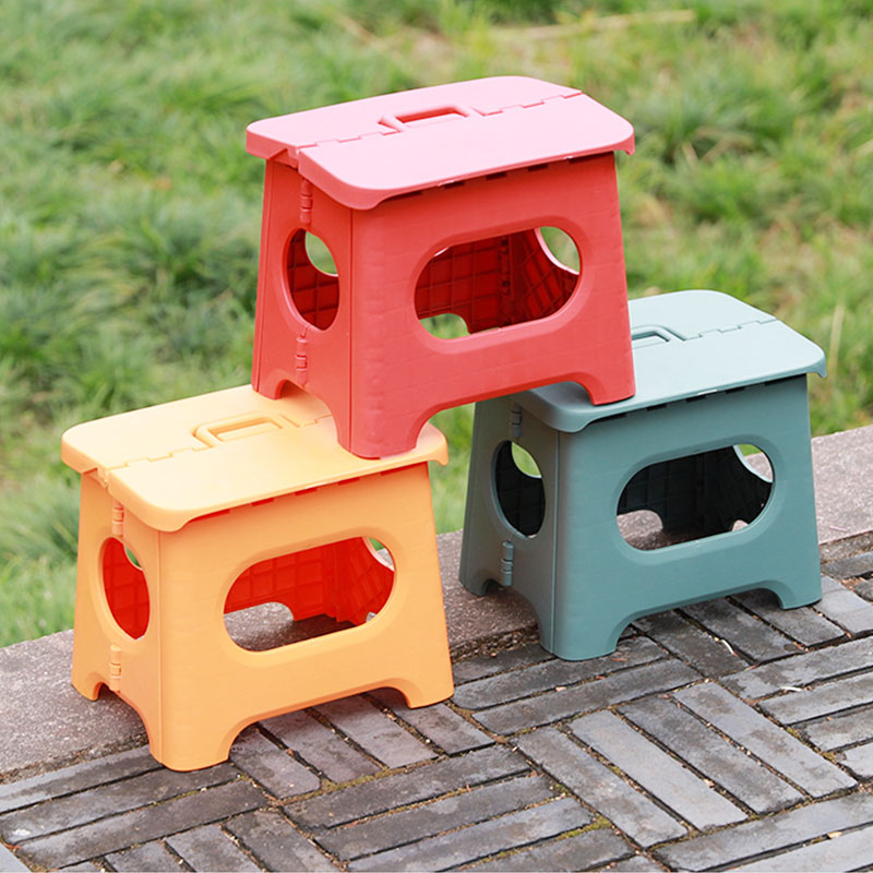 𝗦𝗘𝗔𝗠𝗟𝗘𝗦𝗦 𝗧𝗥𝗔𝗡𝗦𝗜𝗧𝗜𝗢𝗡 》Foldable Step Stool Portable Mini Camping Fishing ...