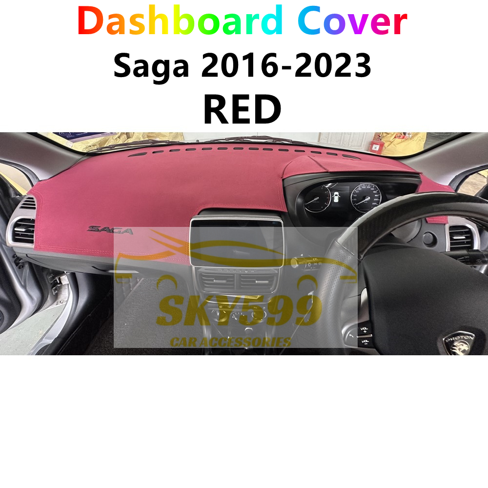Proton Saga 2016-2026 NEW dashboard cover high quality Suede 4 Color ...