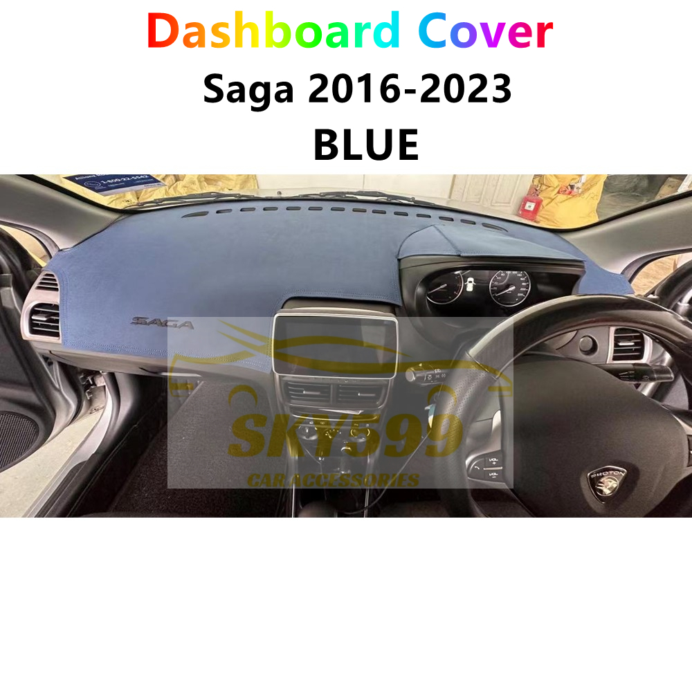 Proton Saga 2016-2026 NEW dashboard cover high quality Suede 4 Color ...