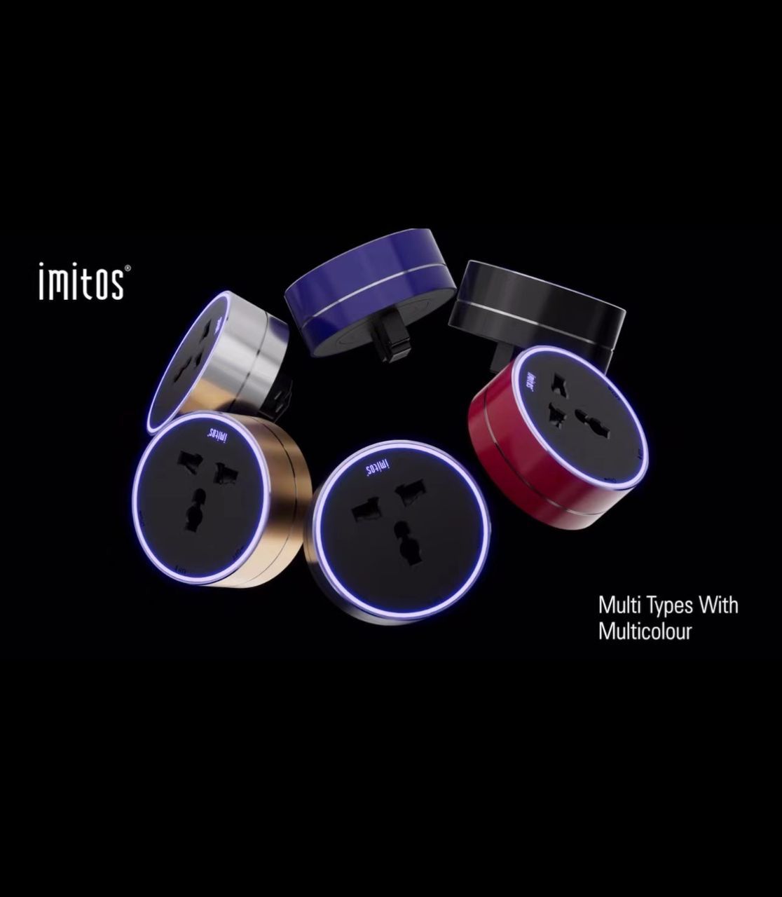 [GEN 1] imitos Power Track Socket Switch 32A Power Line Long Flat Pin ...