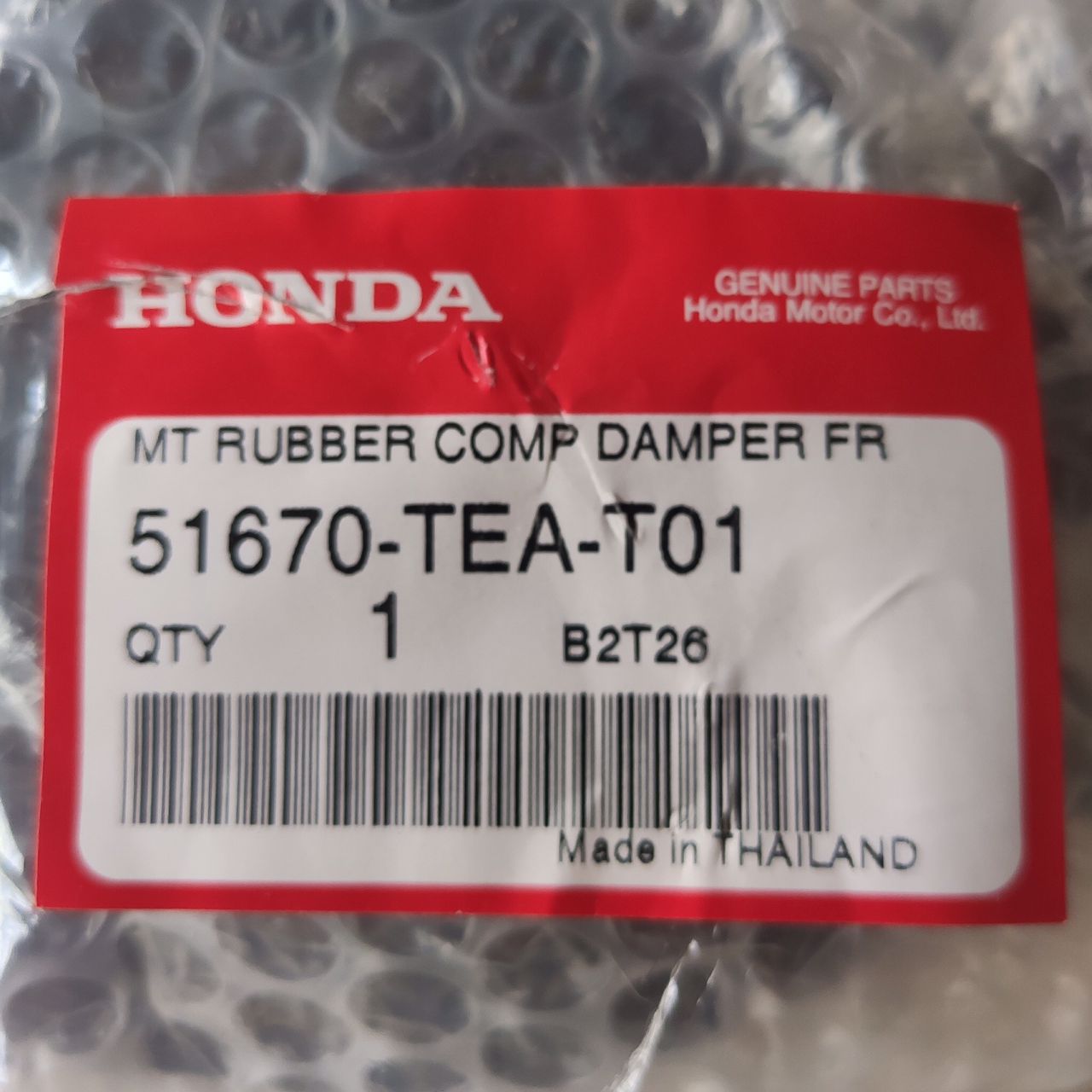 51670-TEA-T01 Honda Gen Front Absorber Mounting Honda Civic TEA ( FC ...