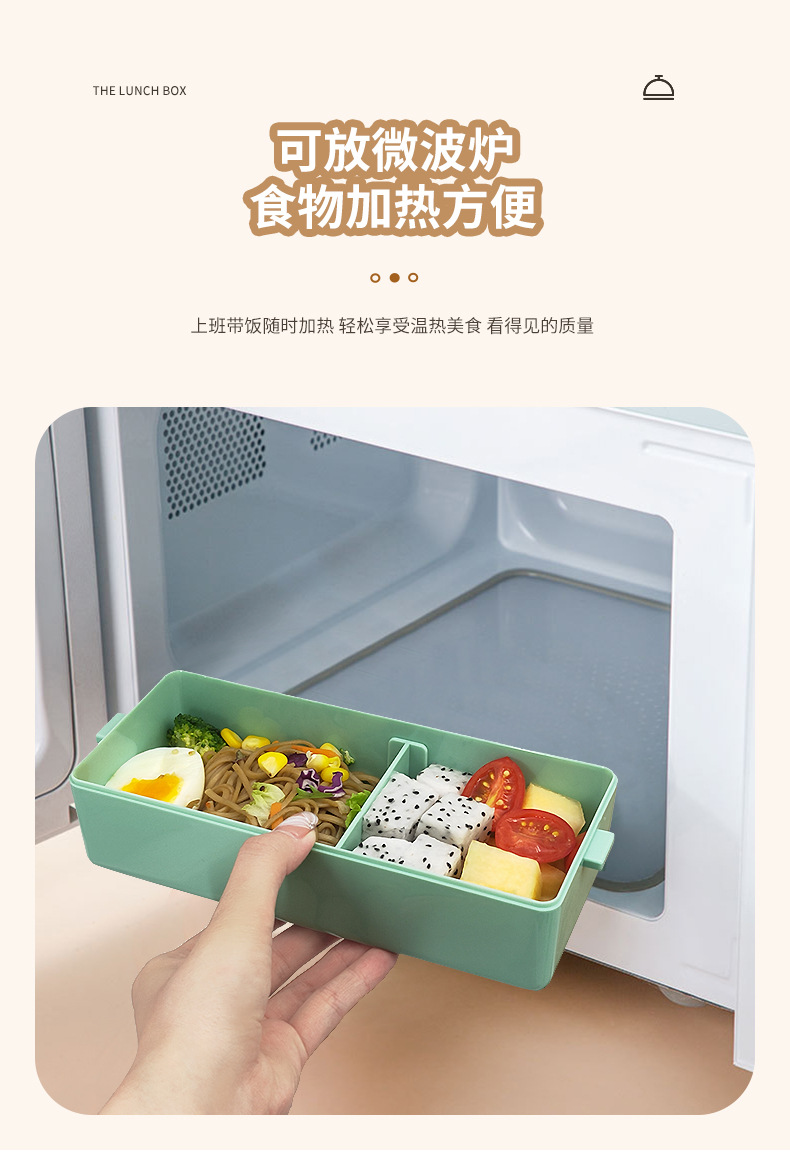 1.45Litre Three Layers Bento Lunch Box for kids Sandwich Box ...