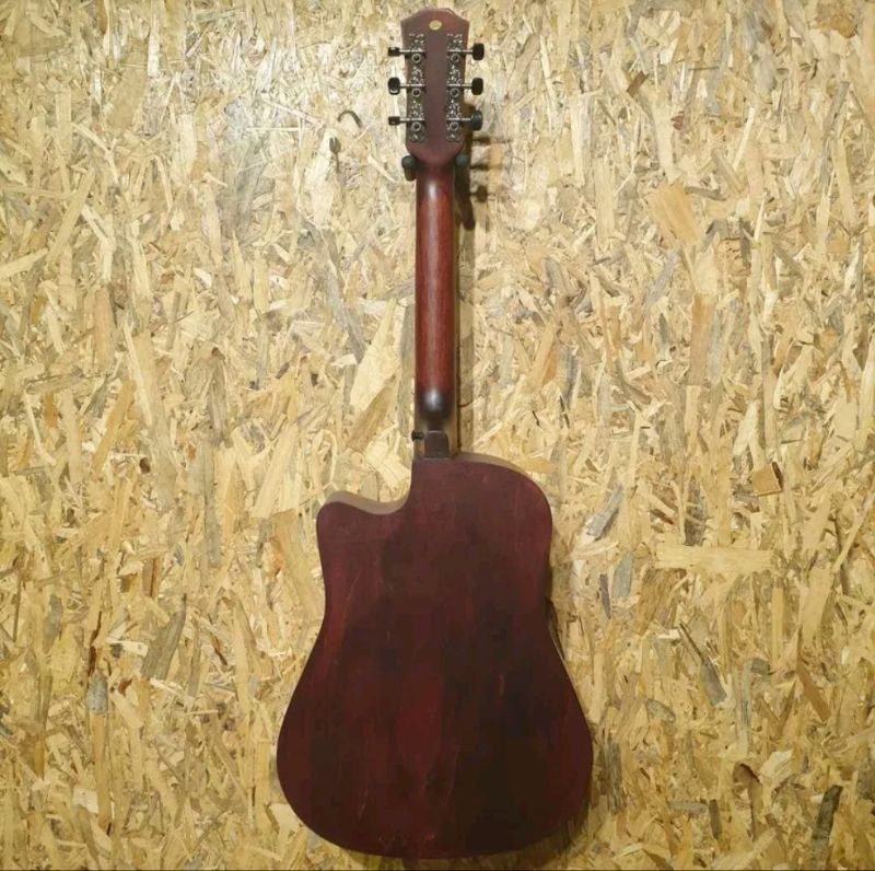 Mito D-38 Iron Besi Tulang Truss Rod Neck 38" Inch Acoustic Guitar ...