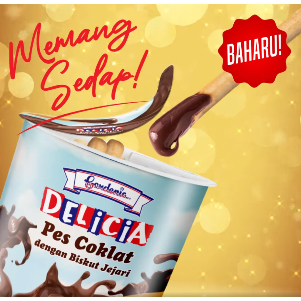 Gardenia Delicia Chocolate Paste with Biscuit Stick 40g | Shopee Malaysia