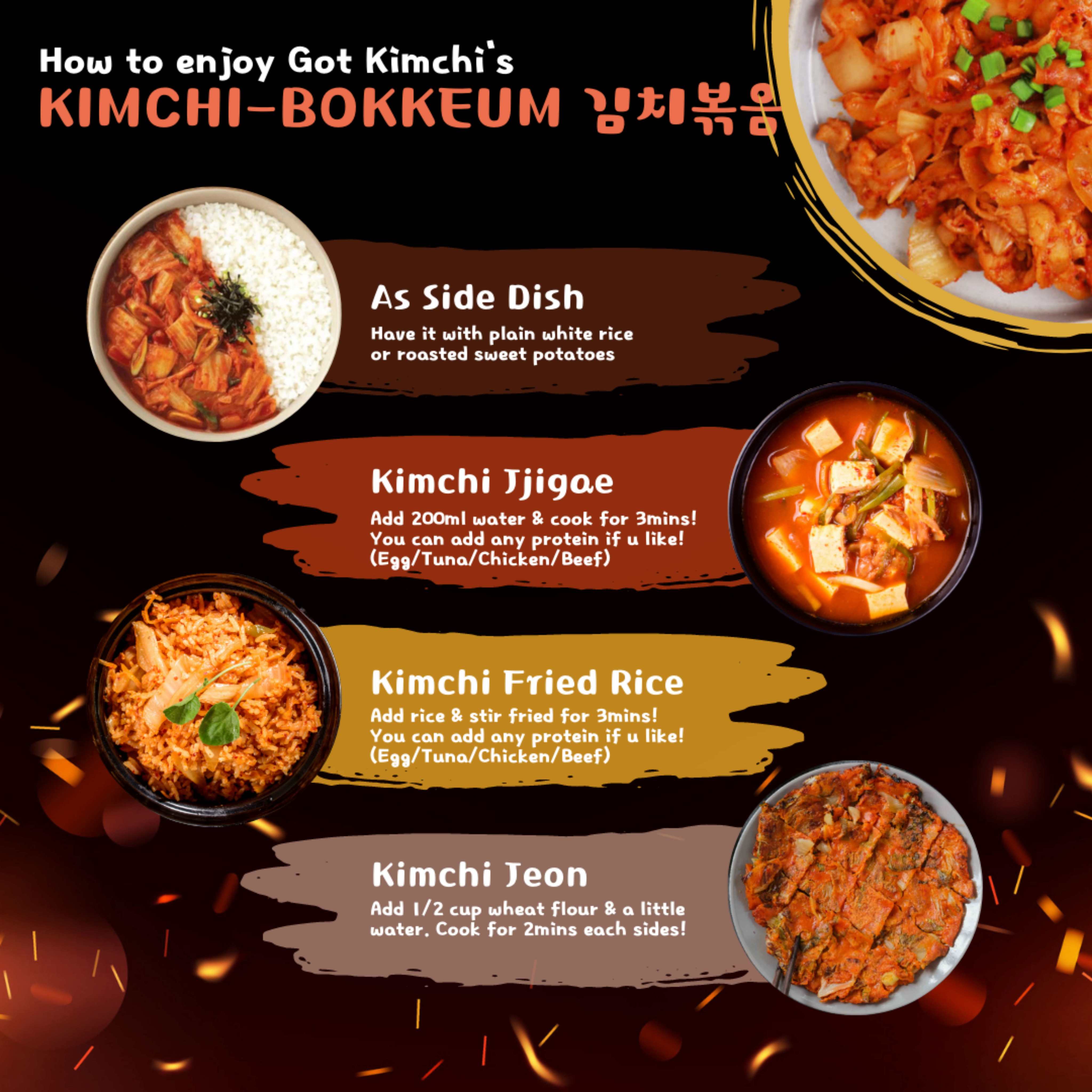 Kimchi-bokkeum 김치볶음 @ Stir-Fried Kimchi @ Kimchi Tumis 100g Got Kimchi ...