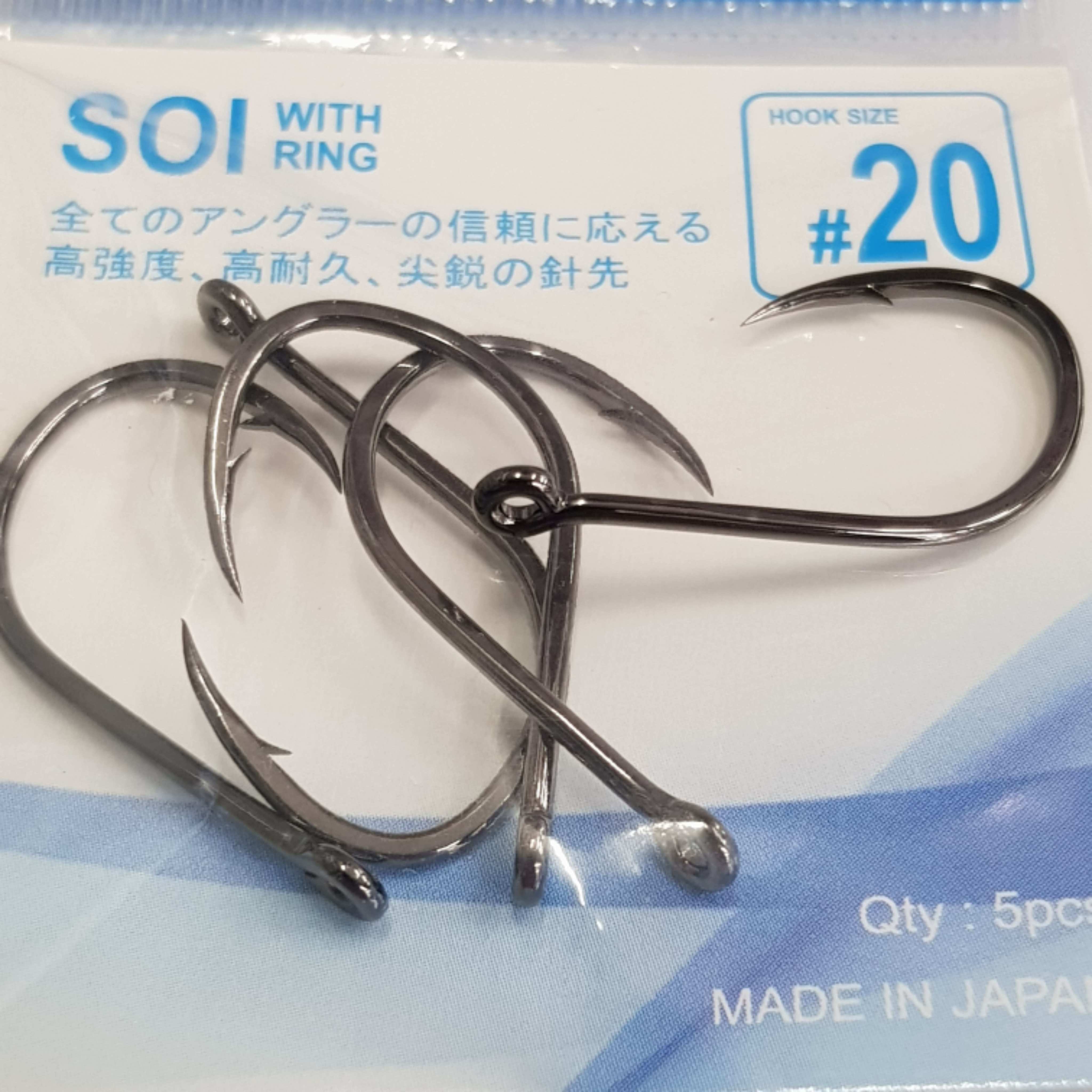 Shimano Chinu / Soi / Octopus with Ring Hook Fishing Hook Made in Japan ...