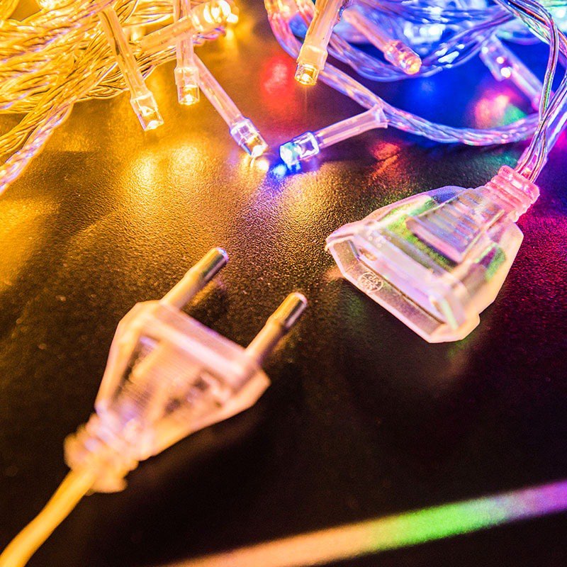 Deepavali Light Lampu Hiasan LED Light 100Led Chasing Fairy String ...