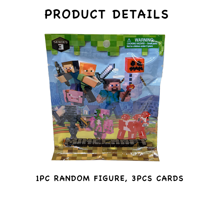 Minecraft Game Action Figure Toy Blind Surprise Bag Doll Collection ...
