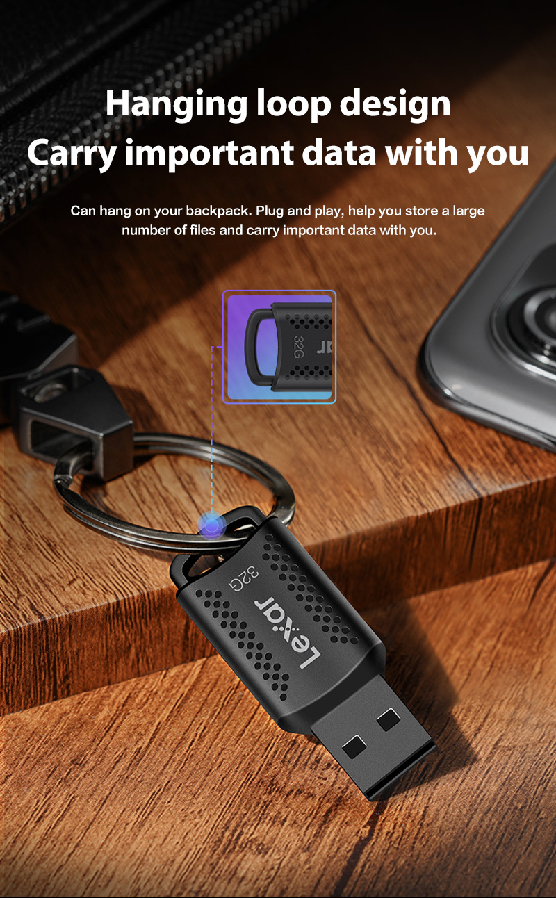 Lexar® JumpDrive® V400 USB 3.0 Flash Drive (32GB) (64GB) (128GB ...