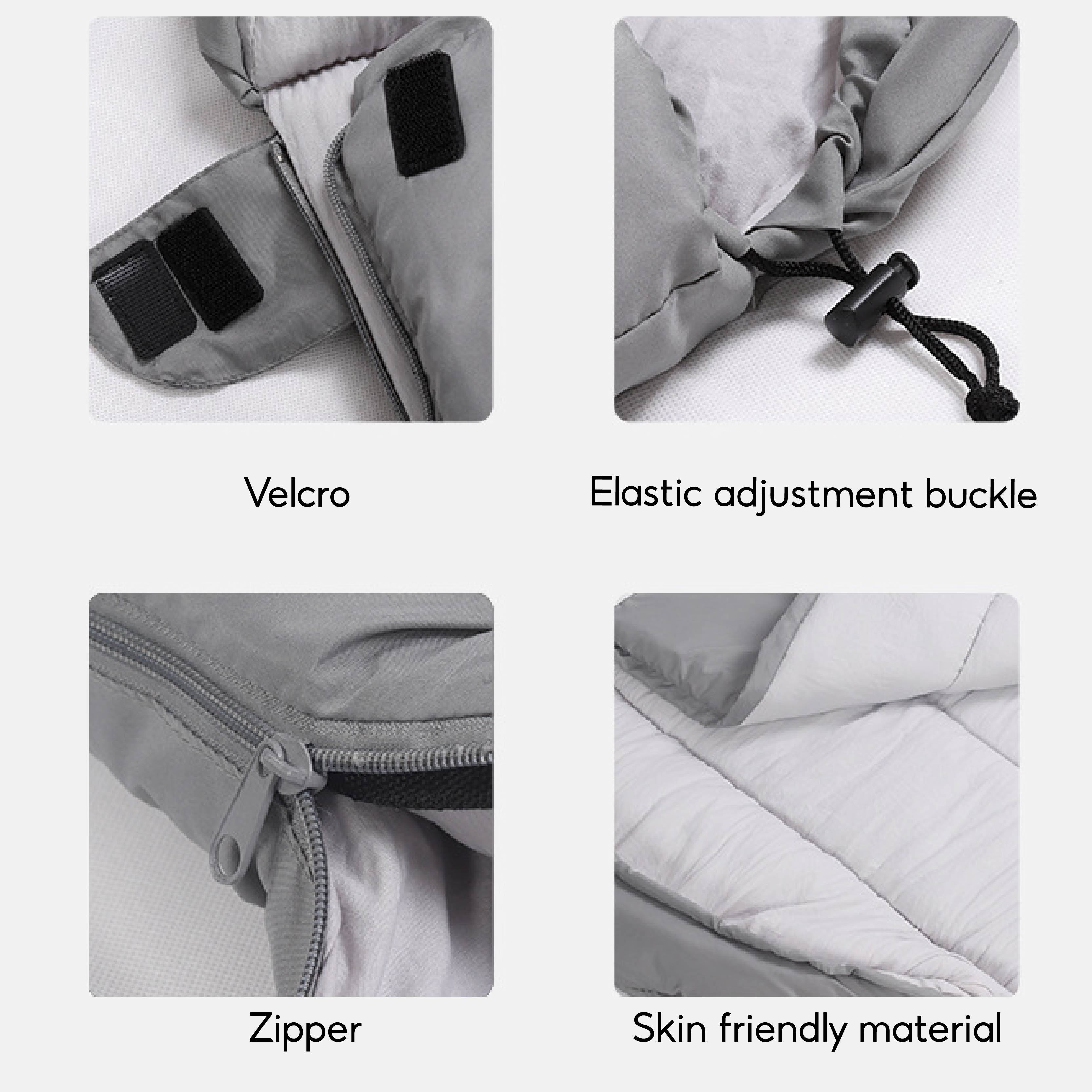 JDEX 1.2KG Sleeping Bag Camping Waterproof Camping Sleeping Gear Hiking ...