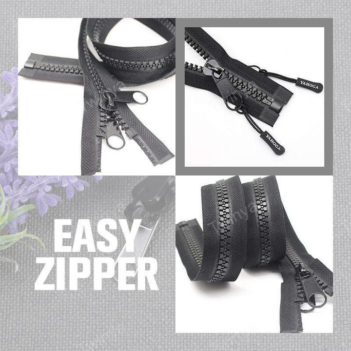 6Pcs Instant Zipper Universal Fix Zipper Repair Kit Replacement Zip No ...