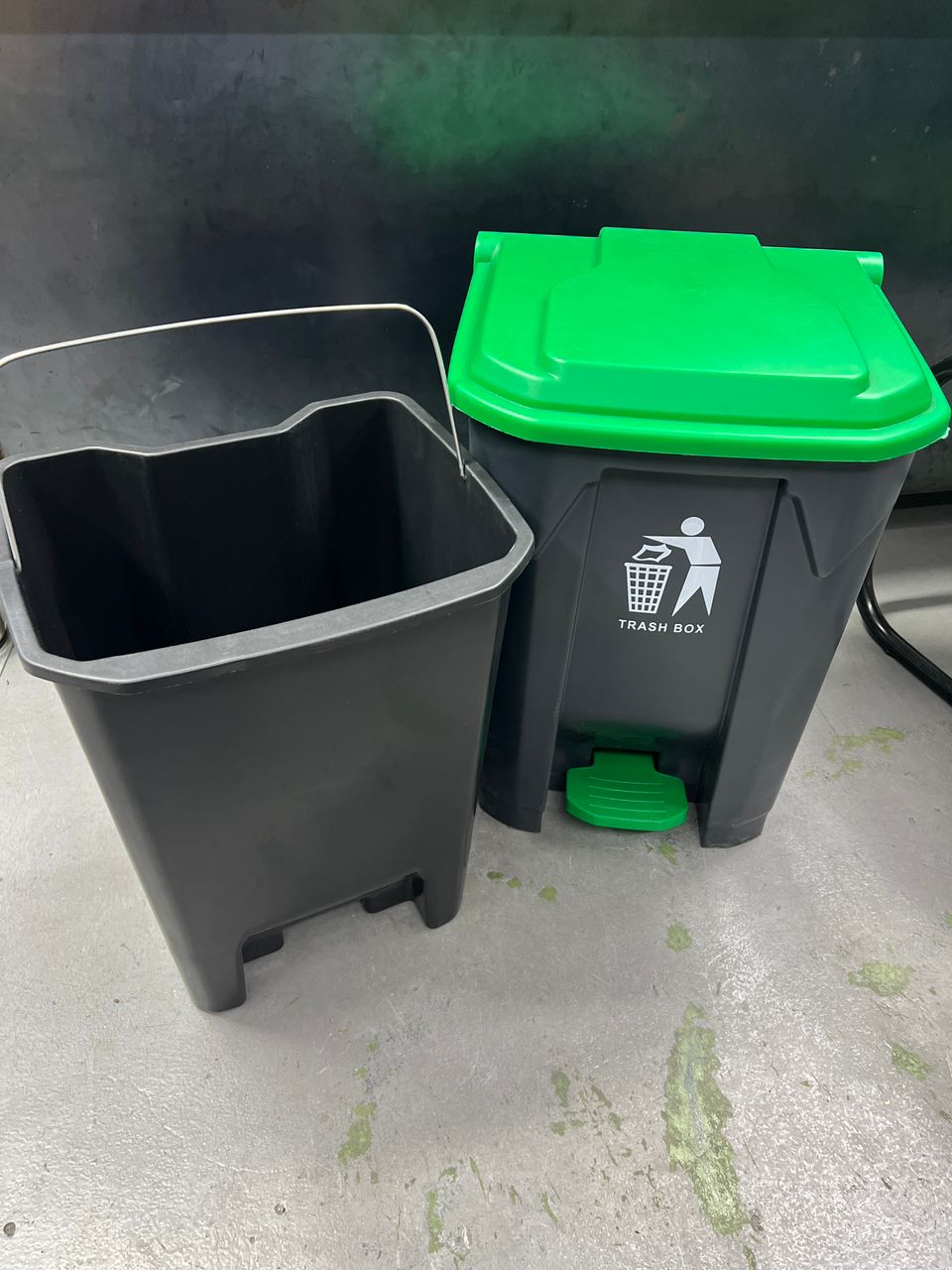 PA Premium 30L 50L 80L Inner Bin Step On Garbage Bin Trash Bin Rubbish ...