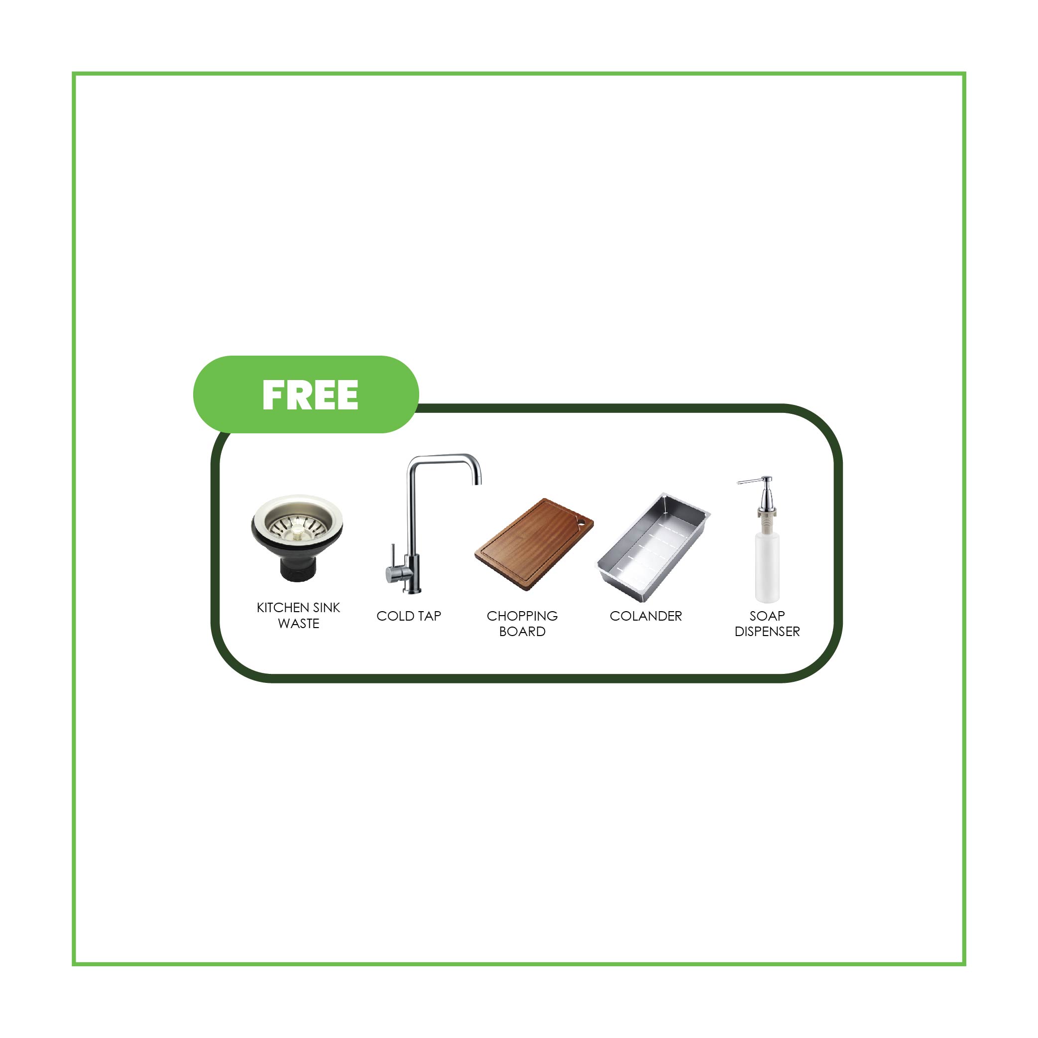 SORENTO SRTKS8868D Stainless Steel 304 Undermount Double Bowl Kitchen ...