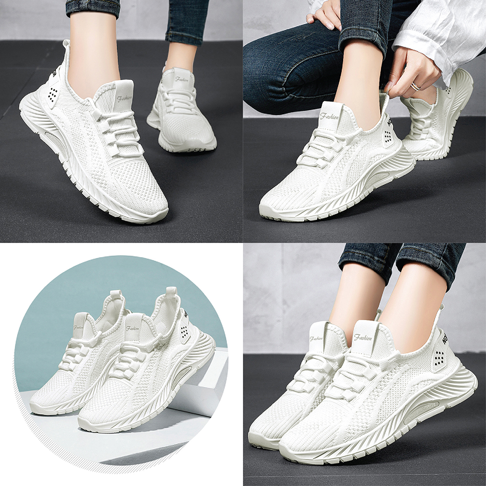 Vissy Women Lady Wanita Sneaker Kasut Shoe 0041-LS – 4 Colors | Shopee ...