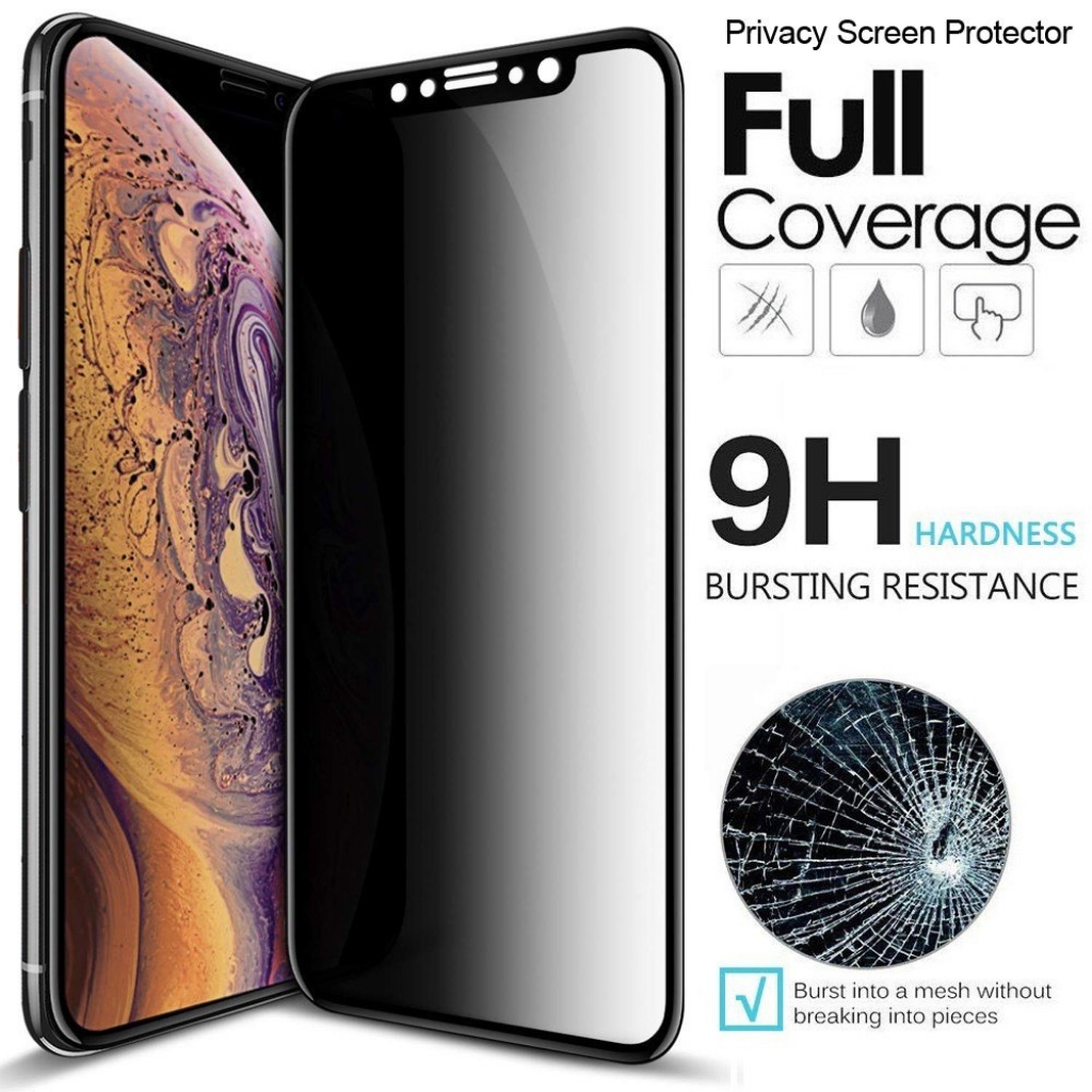 IPH 12 13 14 15 16 Plus Pro Max matte anti spy privacy screen protector ...