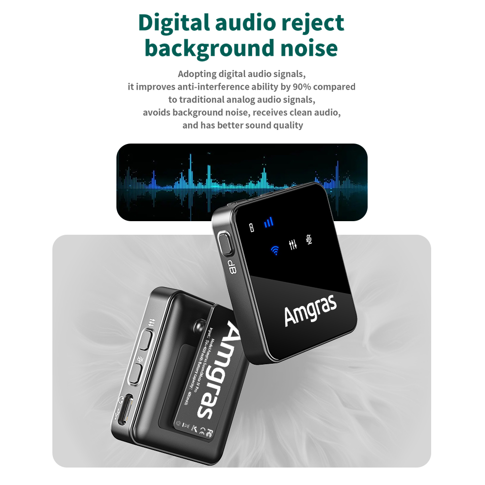 Amgras SoundMeta Ⅳ Pro Noise Reduction Musical Accompaniment Live Video ...