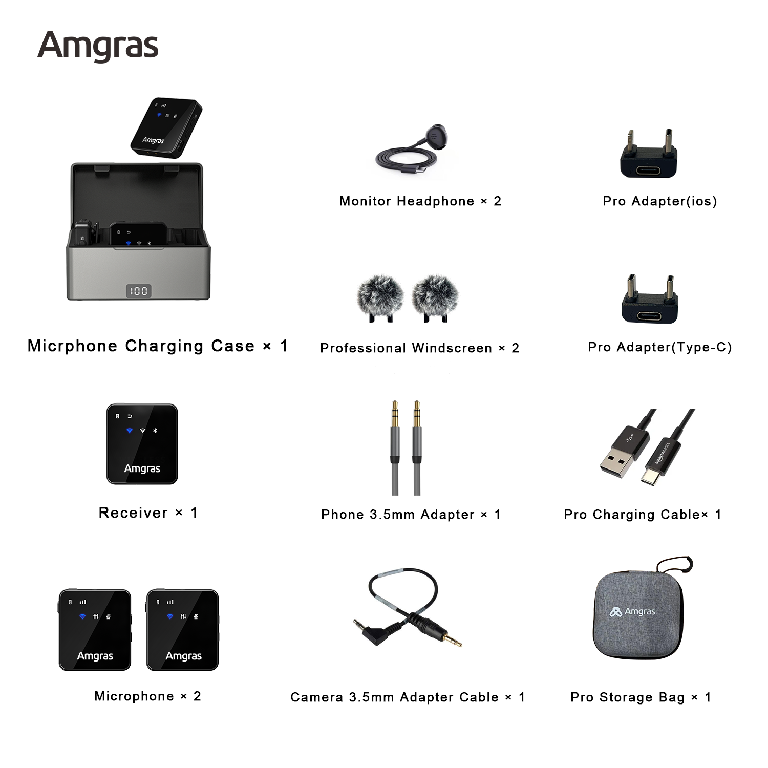 Amgras SoundMeta Ⅳ Pro Noise Reduction Musical Accompaniment Live Video ...