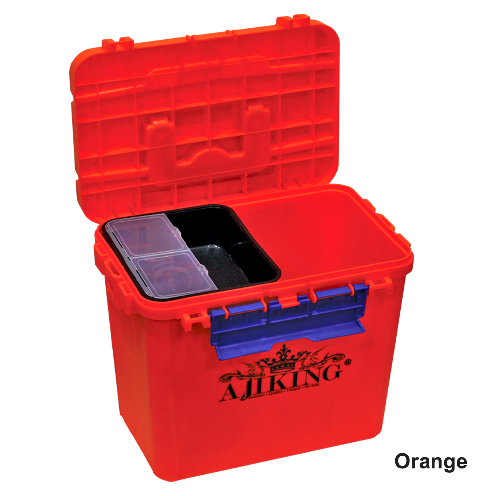 Ajiking Seat Box Waterproof Fishing Tackle Box Tool Fishing Lure ...