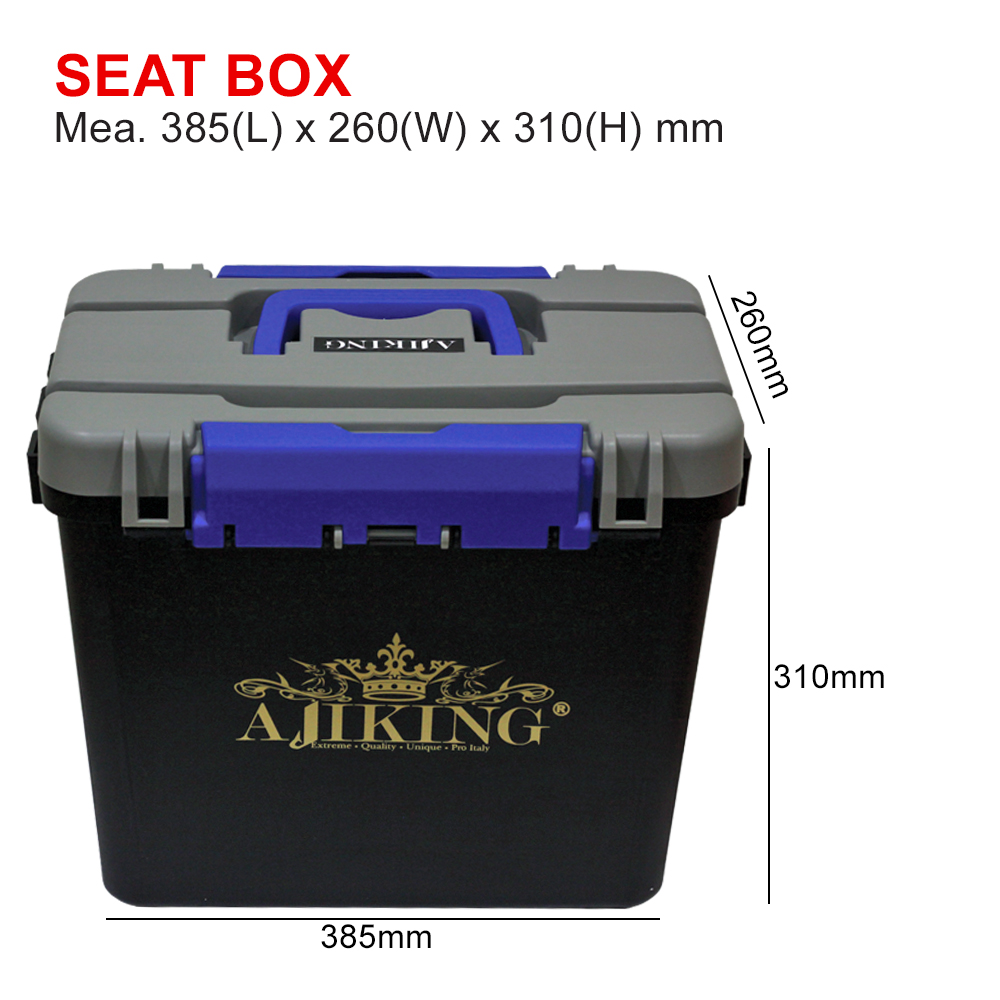 Ajiking Seat Box Waterproof Fishing Tackle Box Tool Fishing Lure ...