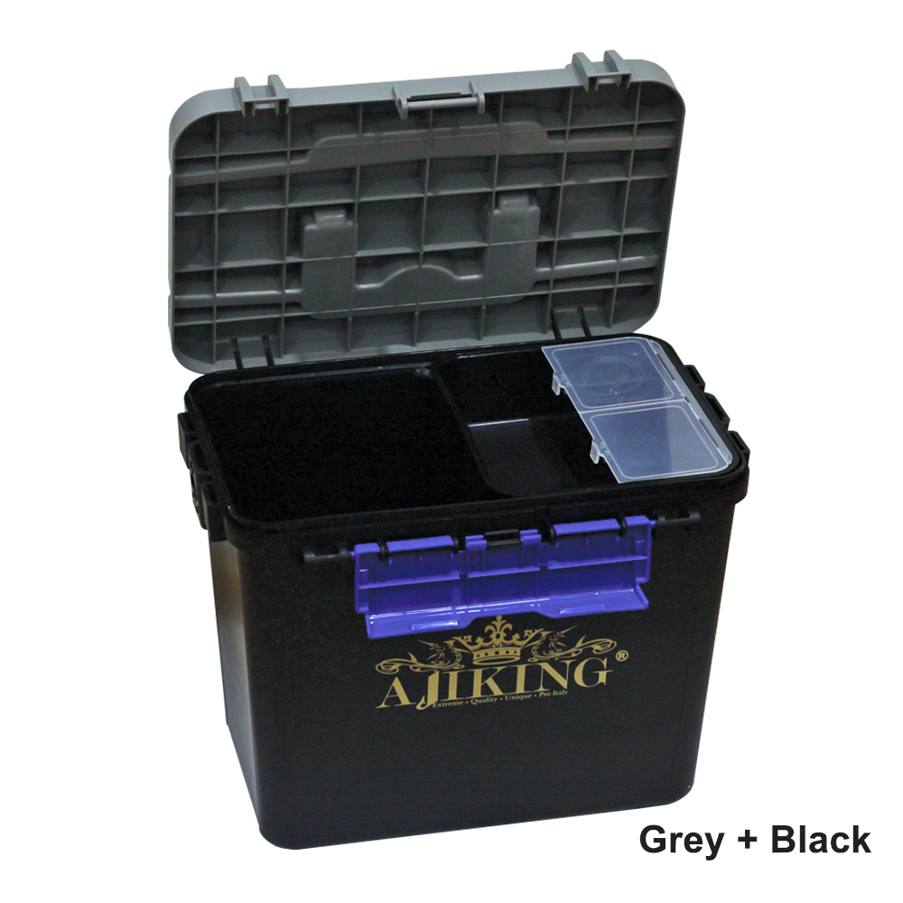 Ajiking Seat Box Waterproof Fishing Tackle Box Tool Fishing Lure ...