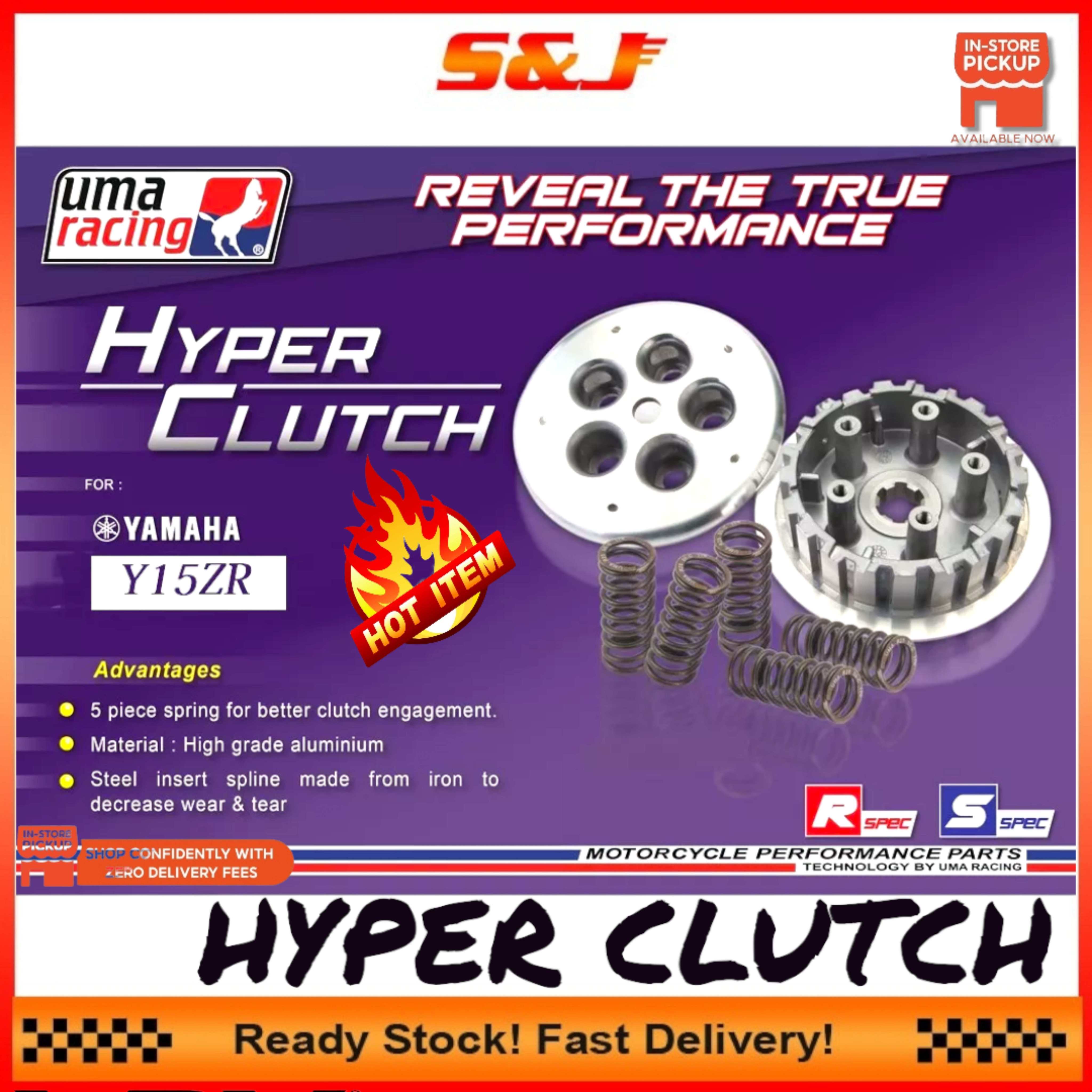 UMA RACING HYPER CLUTCH SET 5SPRING Y15ZR Y15 Y16 Y16ZR LC5S LC135 4S ...