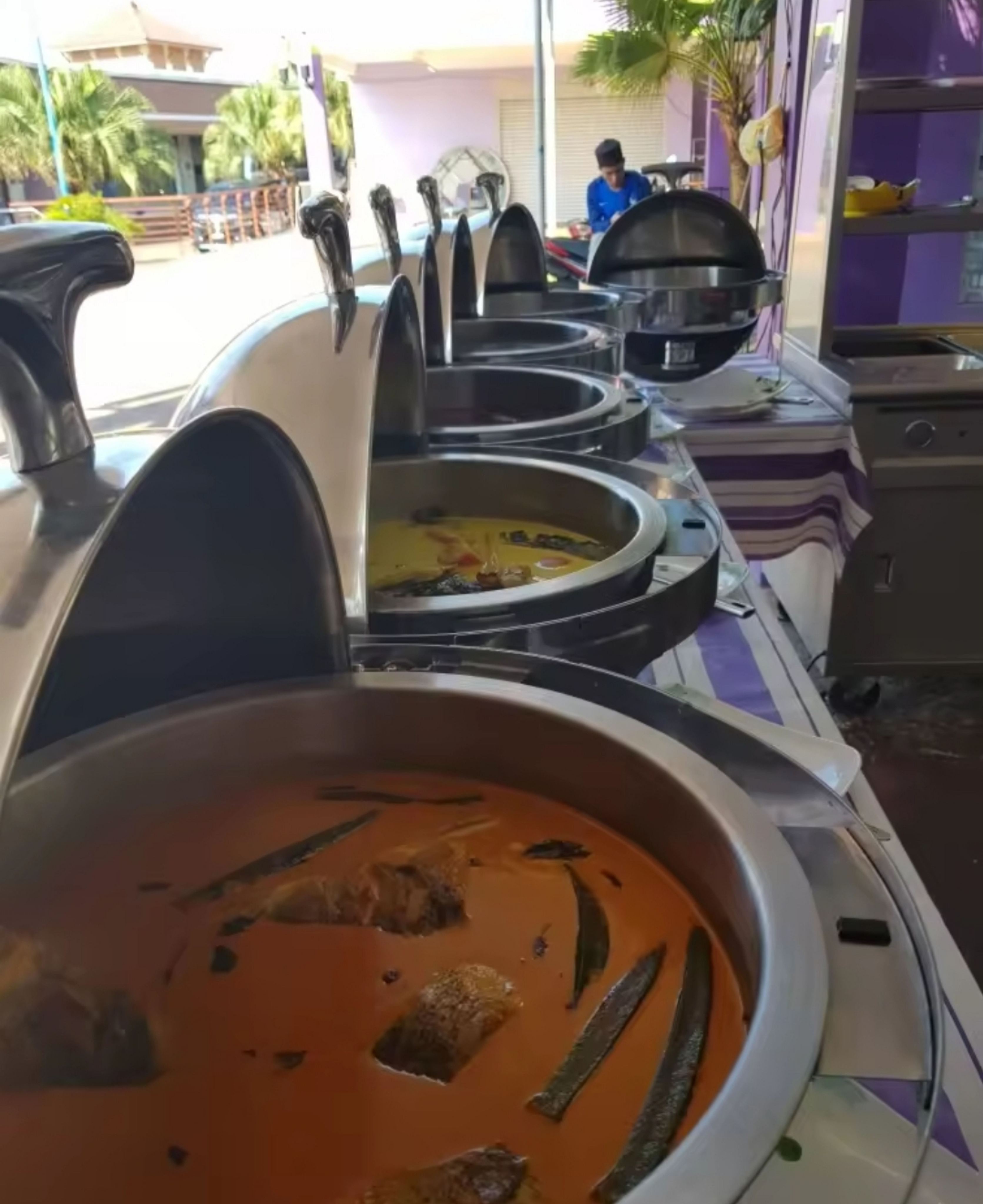 Chafing Dish Roll Top Stainless Steel Buffet Set Chafer 6.8L Catering ...