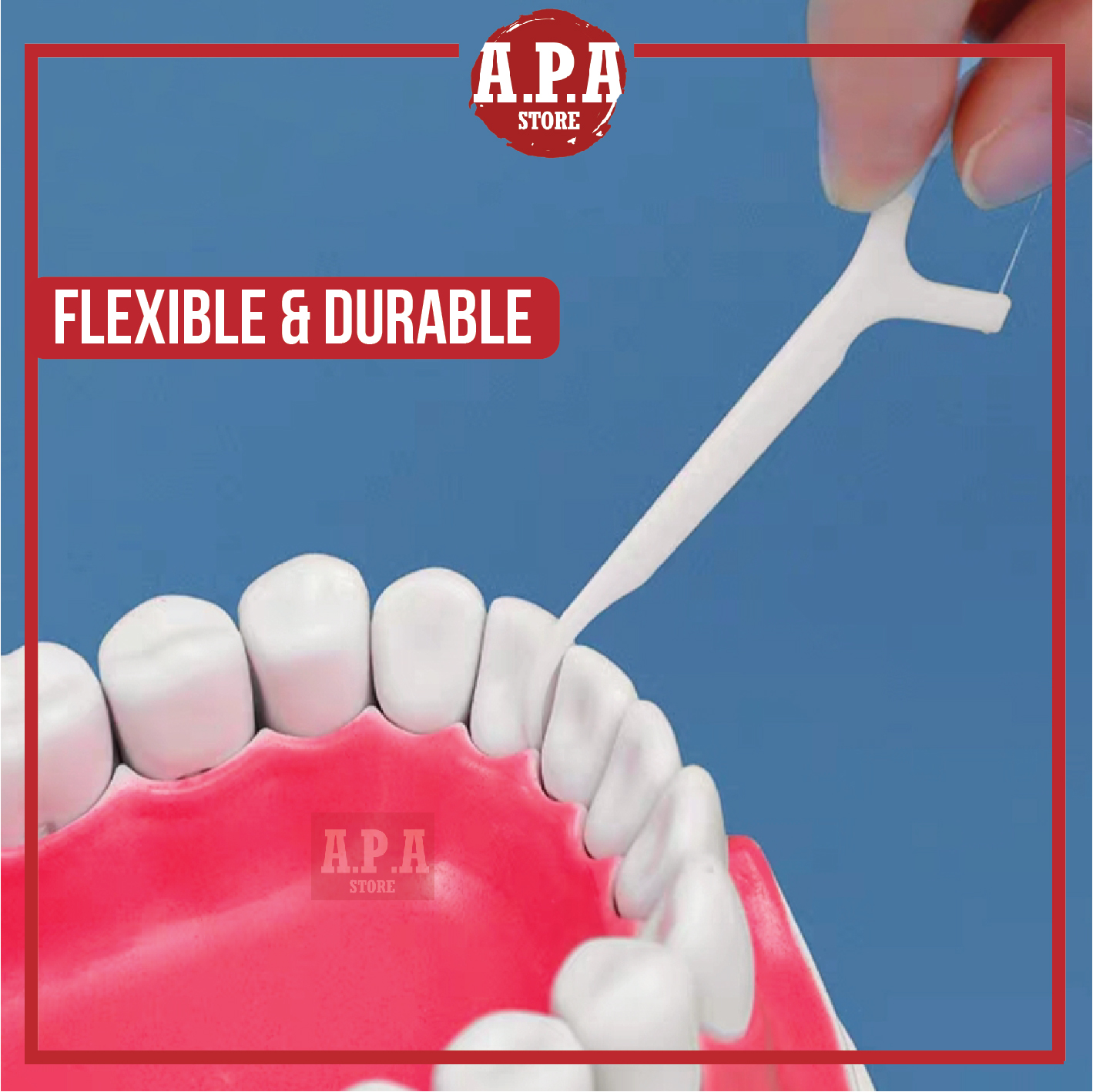 APA High Elasticity Dental Floss Picks Superfine Toothpick Deep ...