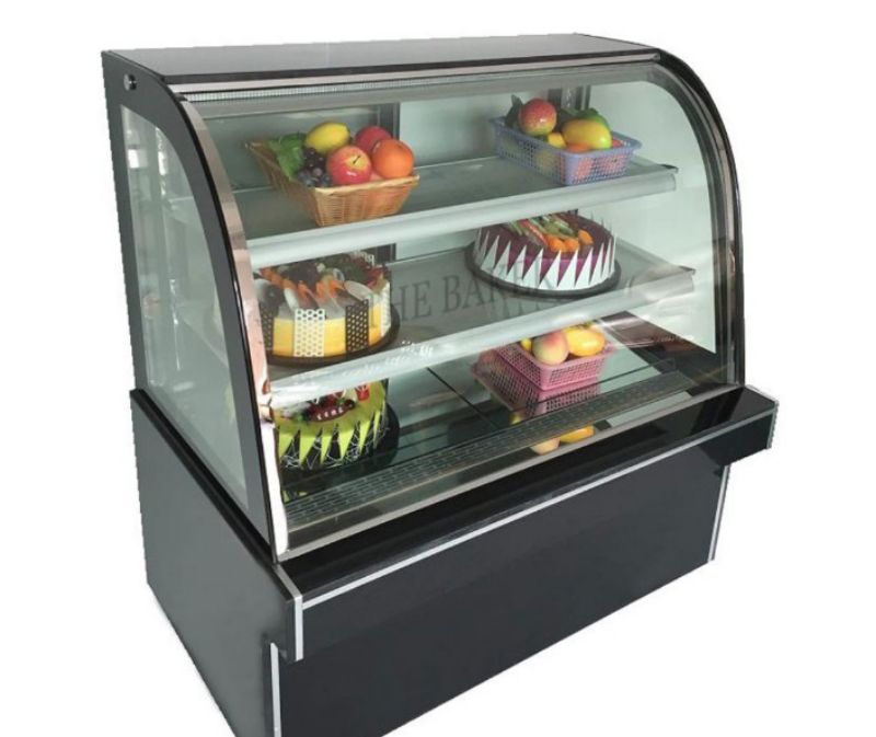 The Baker Cake Showcase Display Curve (WL-12 Curve) | Shopee Malaysia