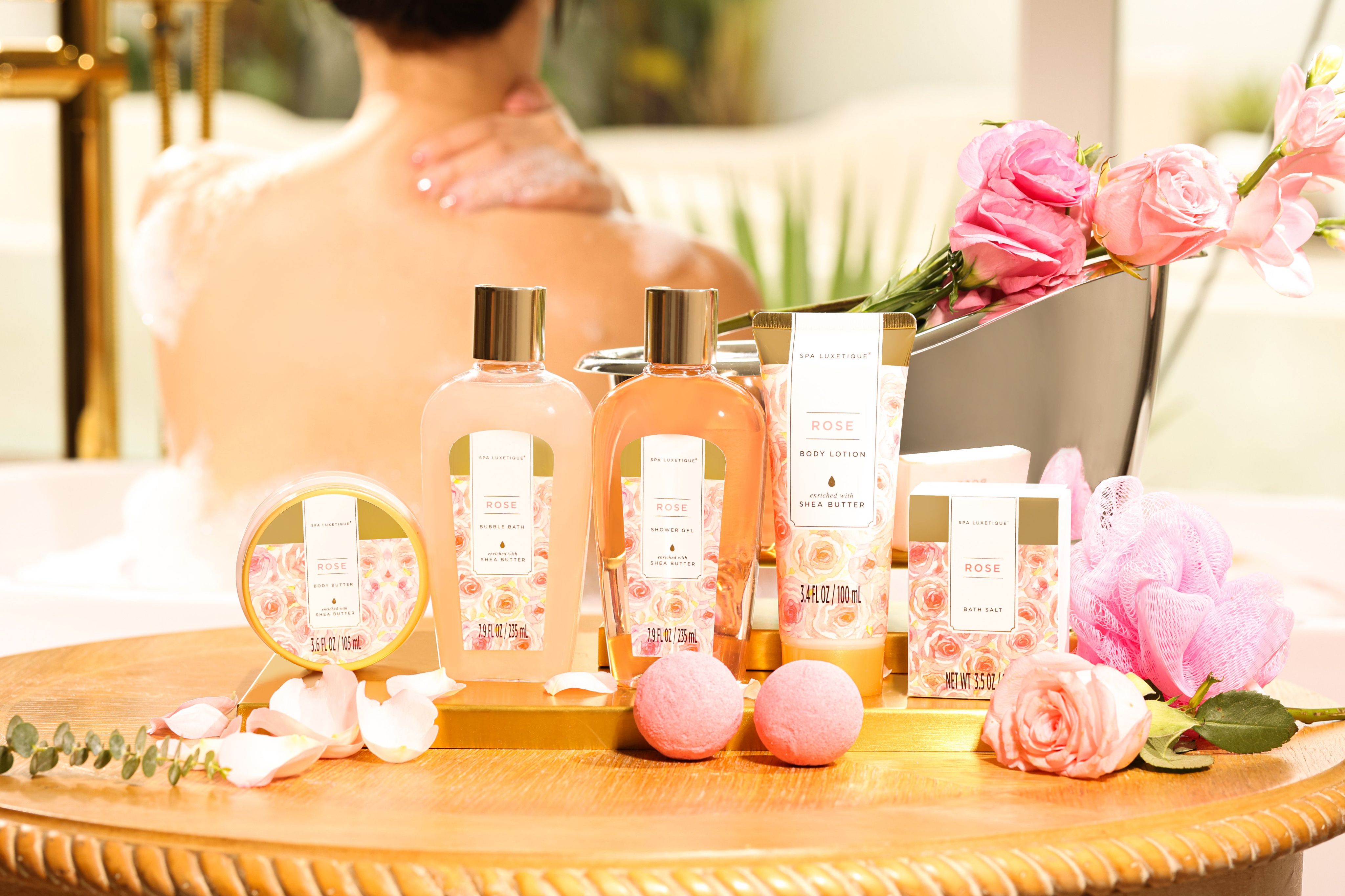 Spa Luxetique Christmas Gift Spa Bath Gift Set For Women, Wedding Gift ...