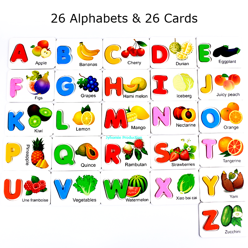 ABC Puzzle ABC Montessori Learning Montessori Toy Spelling Game ABC ...